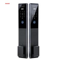 China YAGU Double-sided 3D Face Recognition Automatic Smart Lock Fingerprint Combination Lock Entry Door Security Door Household Locks for sale