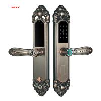 China European Style Luxury Smart Lock Waterproof  Fingerprint Password Key Villa Door Lock With Tuya App for sale