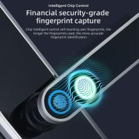 China YAGU TTlock App Wood Door Locks SDK Fingerprint Aluminum Alloy Digital Keyless Biometric Smart Locks for Home Security for sale