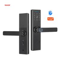 China YAGU Keyless Entry TTLock APP Smart Card Password Anti-theft Security 5050 Mortise Wooden Door Fingerprint Lock for sale