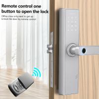 China YAGU Keyless Entry TTLock APP Smart Card Password Anti-theft Security 5050 Mortise Wooden Door Fingerprint Lock for sale