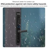 China Wholesale Price High-quality European 85 Mortise Narrow Border TTLock Wifi Aluminum Alloy Door Smart Door Lock for sale