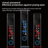 China Wholesale Price High-quality European 85 Mortise Narrow Border TTLock Wifi Aluminum Alloy Door Smart Door Lock for sale