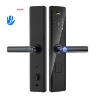 China Electronic Smarttings Smart Locks Tuya TTLOCK Knob Key Doors Digital Security Fingerprint Handles Smart Door Lock With Camera for sale