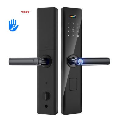 China Electronic Smarttings Smart Locks Tuya TTLOCK Knob Key Doors Digital Security Fingerprint Handles Smart Door Lock With Camera for sale