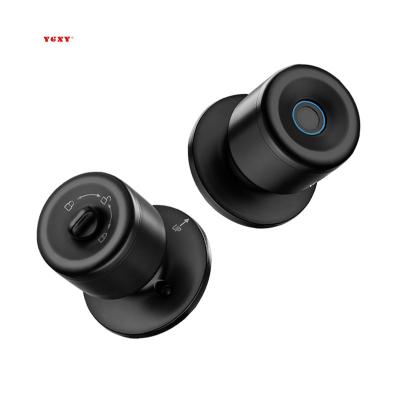 China Yagu Stainless Steel Tuya App Fingerprint Smart Ball Lock Blue-tooth Smart Door Lock for Room Office Home Apartment for sale