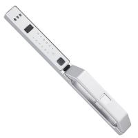 China Silver White TUYA Video Doorbell  Hands Lock Narrow Bezel Cell Phone Tuya Aluminum Door Code Lock Automatic Smart Door Lock for sale