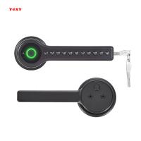 China Yagu Easy Install Intelligente Fingerprint Digital Smart Lock for Front Door Tuya Ttlock Password Door Lock Physical Button for sale