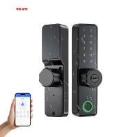 China Yagu Kfc Commercial Storefront Smart Lock TTlock APP Control Door Outdoor Waterproof Intelligent Lock Secure,Durable for sale