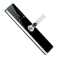 China YAGU TTlock App Factory Wholesale Waterproof Stainless Steel Smart Lock  Fingerprint Entry Door for Wood Door With Lock Handle for sale