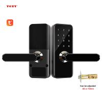China YAGU Wholesale Price High Quality Mobile Application Durable Granular Digital Button Swipe Card Password Door Lock for sale