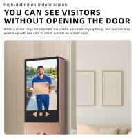 China 3D Face Recognition Aluminum Alloy Tuya Wifi Smart Digital Lock Easy Install  Door Lock Camera Keyless Card Inteligente Locks for sale
