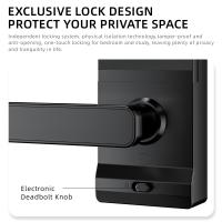 China 3D Face Recognition Aluminum Alloy Tuya Wifi Smart Digital Lock Easy Install  Door Lock Camera Keyless Card Inteligente Locks for sale