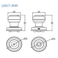 China YAGU Smart Lock Biometric Password and Fingerprint Electronic Replacement Ball Lock Aluminum or Wooden Door Lock for sale