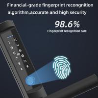 China YAGU Intelligent TT Biometric Code Fingerprint App Smart Door Locks Smart Aluminum Door Lock With TTlock App for sale