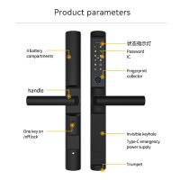 China YAGU Intelligent TT Biometric Code Fingerprint App Smart Door Locks Smart Aluminum Door Lock With TTlock App for sale