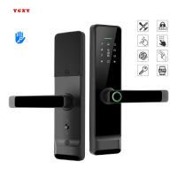 China YAGU Ttlock App-controlled Smart Password Biometric Fingerprint Door Lock Fingerprint Password Door Lock Wholesale Factory for sale