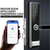 China YAGU Ttlock App-controlled Smart Password Biometric Fingerprint Door Lock Fingerprint Password Door Lock Wholesale Factory for sale