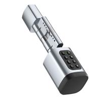 China Yagu Auto-lock Tuya APP Smart Lock Cylinder Home Apartment High Security Adjustable Length Code Keypad Electronic E-cylinder for sale