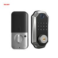China YAGU Home Apartment Automatic Fingerprint Digital Lock, Tuya App Smart Door Lock, Office Automatic Digital Password Lock for sale