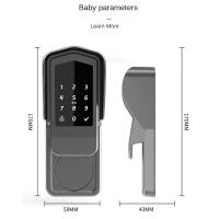 China Yagu IP65 Waterproof Fingerprint Smart Lock With Mechanical Key for Apartment Front Door Keyless Entry Outdoor Gate Lock for sale