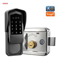 China Yagu Wireless Wiring 3D Facial Recognition Waterproof Double-head Smart Lock, Suitable for Rental Apartments and Outdoor Use for sale