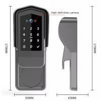 China Yagu Wireless Wiring 3D Facial Recognition Waterproof Double-head Smart Lock, Suitable for Rental Apartments and Outdoor Use for sale