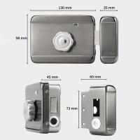 China High Waterproof Camera Intercom FACE ID Smart Frame Lock Fingerprint Password Electric Tuya Version Door Lock Exterior Lock for sale