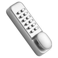 China Zinc Alloy Mechanical Password Door Lock Keyless Waterproof Button Digital Password  Entrance Door Household for sale