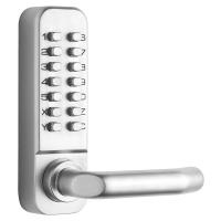 China 3rd Double-sided Button Mechanical Password Lock No Need to Open the Lock for Password Change Waterproof Household Lock for sale