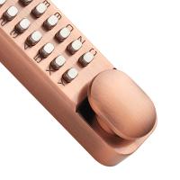 China Third Generation Button Mechanical Password Lock No Need to Open Lock to Change the Password Keyless Waterproof Household Lock for sale