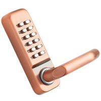 China Zinc Alloy Mechanical Password Lock Keyless Waterproof Button Digital Password Lock Entrance Door Wooden Door Household Lock for sale