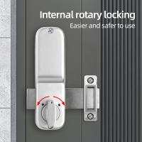 China Waterproof and Sun-proof Granular Push-button Digital Mechanical Botones Combination Door Lock for sale