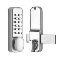 China Waterproof and Sun-proof Granular Push-button Digital Mechanical Botones Combination Door Lock for sale