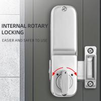 China Wholesale Price Granular Push-button Digital Mechanical Botones Keyless Combination Door Lock with Hook for sale