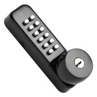 China Zinc Alloy Mechanical Password Door Lock Keyless Waterproof Button Digital Password  Entrance Door Household With Key for sale