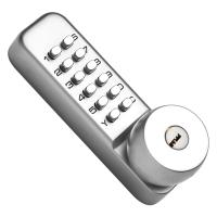 China Zinc Alloy Mechanical Password Door Lock Keyless Waterproof Button Digital Password  Entrance Door Household With Key for sale