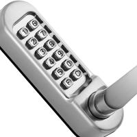 China Zinc Alloy Mechanical Password Door Lock Waterproof Button Digital Password Entry Door Household Use for sale