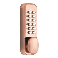 China Second Generation Rotary Handle Double-sided Password Keyless Mechanical Digital Security Code Door Lock for sale