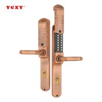China Wholesale Price Outdoor Waterproof Iron Doors No Power Supply Battery Keys Pure Mechanical Digital Buttons Passwords Door Lock for sale