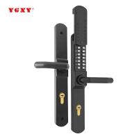China Wholesale Price Outdoor Waterproof Iron Doors No Power Supply Battery Keys Pure Mechanical Digital Buttons Passwords Door Lock for sale