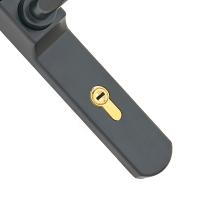 China Wholesale Price Outdoor Waterproof Iron Doors No Power Supply Battery Keys Pure Mechanical Digital Buttons Passwords Door Lock for sale