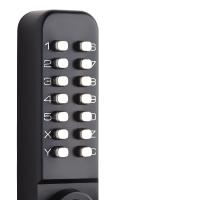 China 3rd Double-sided Button Mechanical Password Lock No Need to Open the Lock for Password Change Waterproof Household Lock for sale