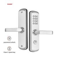 China YAGU Stainless Steel Waterproof Password Security Hotel Mechanical Key Lock Room Door Household Use for sale