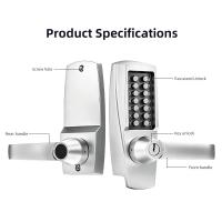 China YAGU for Outdoor Use, Password Can Be Changed, Waterproof, Keyless Mechanical Combination Door Lock, Suitable for Yard Gates for sale