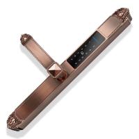 China Waterproof Tuya Sliding Door Smartlock 85 Mortise Latch Doors Handle with Locks Fingerprint Handle Electric Smart Lock for sale