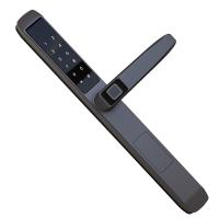 China Aluminium Digital Smart Sliding Door Lock Waterproof Outdoor Hook Fingerprint Locks Knob Handle Tuya Remote With Camera for sale