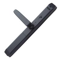 China Aluminium Digital Smart Sliding Door Lock Waterproof Outdoor Hook Fingerprint Locks Knob Handle Tuya Remote With Camera for sale