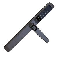 China Outdoor Waterproof Double Sided Fingerprint Smart Door Lock for Garden Door Aluminium Digital Smart Sliding Door Lock IP67 for sale