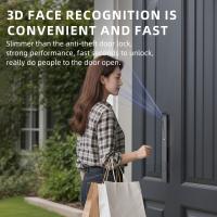 China Double Side Fully Automatic Broken Aluminum Fingerprint Lock Outdoor Waterproof Smart Door Lock for Garden Door Tuya Lock for sale